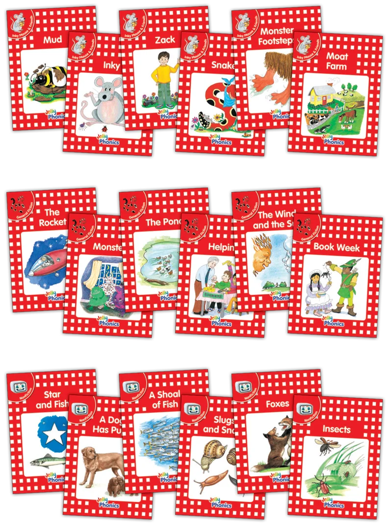Jolly Phonics Readers Red Level 1 Complete Set – Jolly Learning Ireland