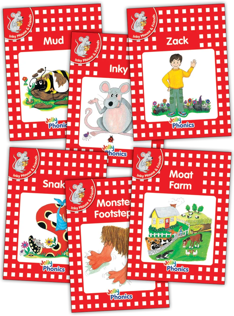Jolly Phonics Red Readers Level 1 Inky & Friends – Jolly Learning Ireland